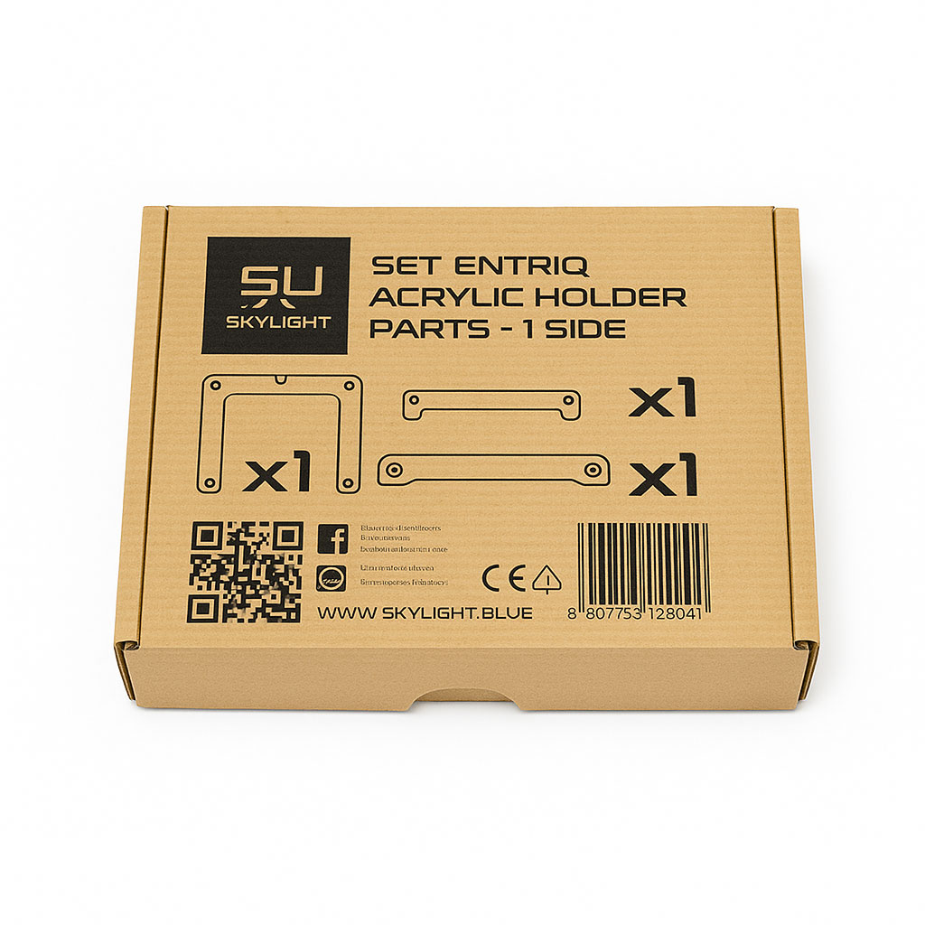 SKYLIGHT ENTRIQ Holder - Halterung Acryl - 1 Seite | Garnelen-Guemmer
